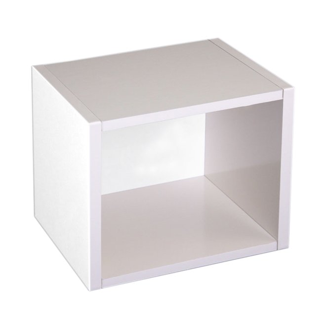 Modular cubo estante estante del soporte M73, 40x34x29 cm ~ blanco ...